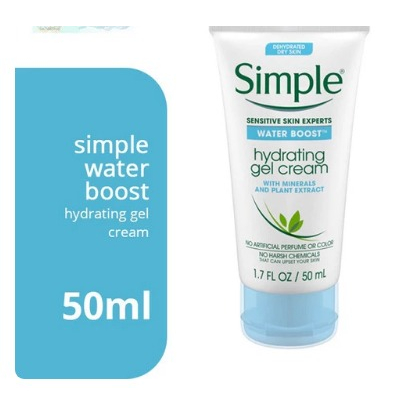 Jual SIMPLE HYDRATING GEL CREAM WATER BOOST 50ML | Shopee Indonesia