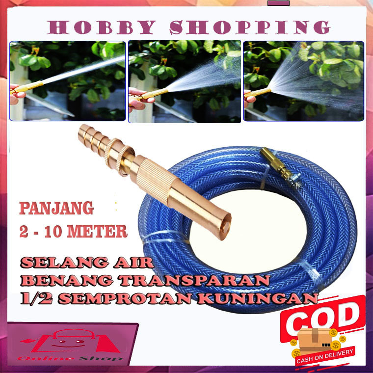 Jual Paket Alat Semprotan Air cuci motor Dengan Selang Anti Lumut 3 ...