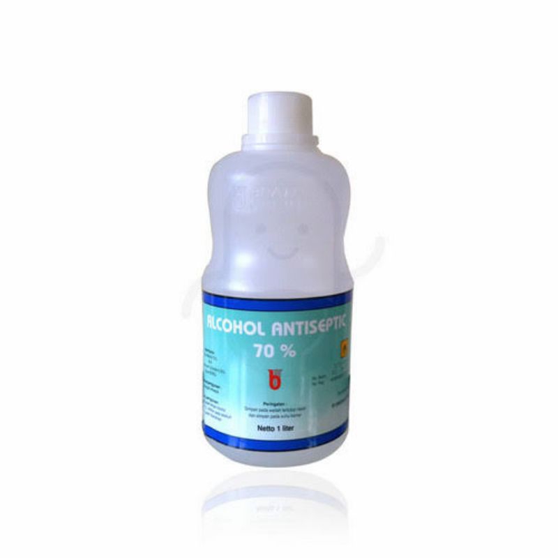 Jual Alkohol 70% 1000 ml & 100 ml/ membersihkan luka atau membersihkan ...