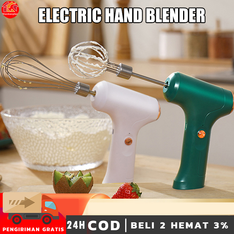 Jual Hand Mixer Electric Wireless- Portable Mixer 3IN1 Coffee Mixer ...
