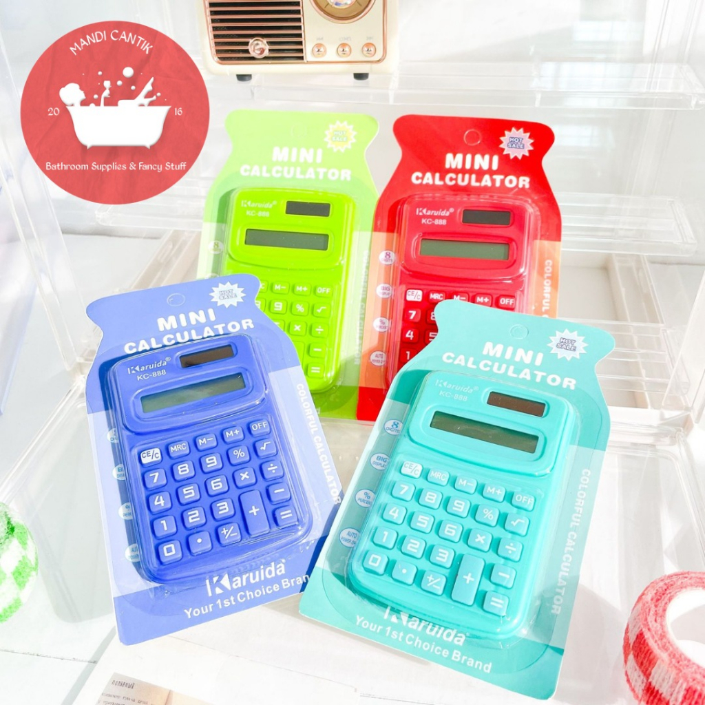 Jual KALKULATOR KARUIDA MINI K-888 CALCULATOR 12 DIGIT TERMURAH COD ...
