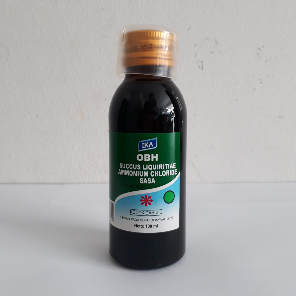 Jual OBH Ika Obat Batuk Hitam 100 ml | Shopee Indonesia