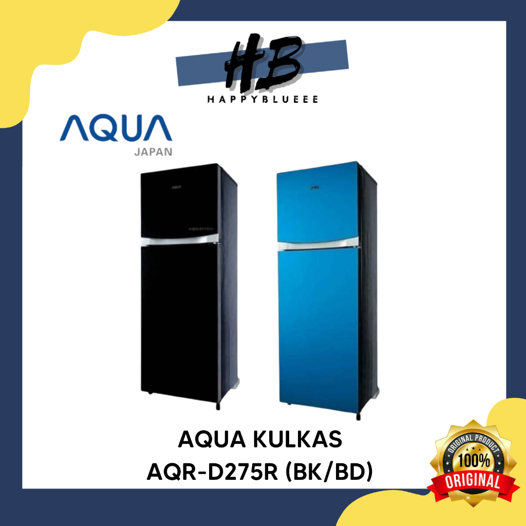 Jual AQUA KULKAS 2 PINTU INVERTER AQR-D275R | Shopee Indonesia