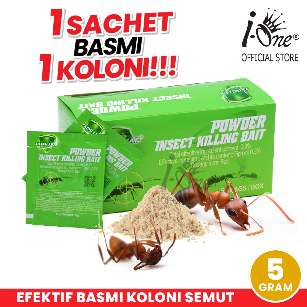Jual Zxing Leaf Racun Semut Bubuk Tabur Praktis dan Efektif | Shopee ...