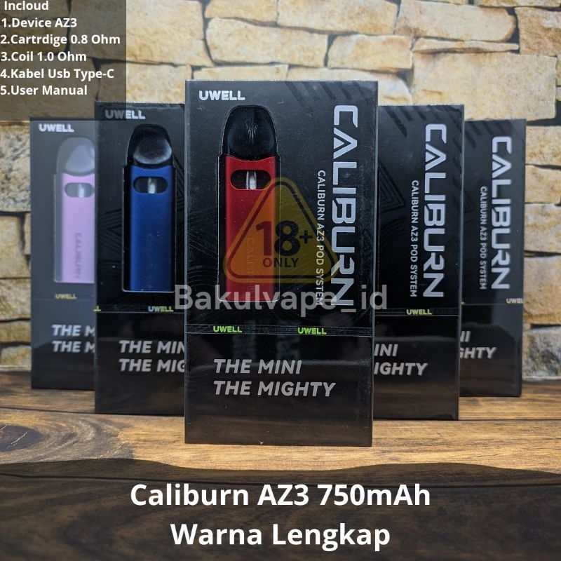 Jual Caliburn AZ3 750mAh ( Warna Lengkap) Authentic By Uwell Original ...