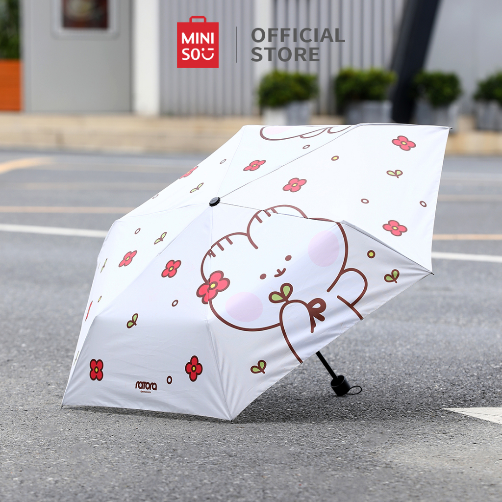 Jual Miniso Ratora Payung Lipat Hujan Anti UV Payung Outdoor Foldable ...
