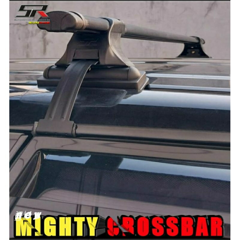 Jual Crossbar Mighty Kaki Rak Mobil By Sunrise Model Jepit Body ...