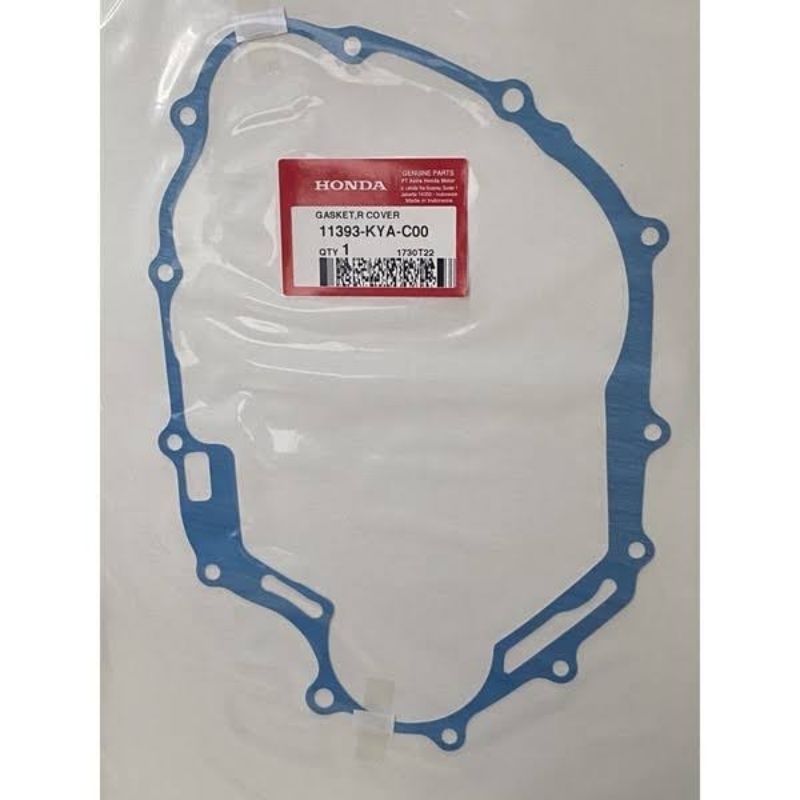 Jual 11393-KYA-C00 Gasket R cover original AHM Honda Verza 150 perpak blok kopling asli Honda ...