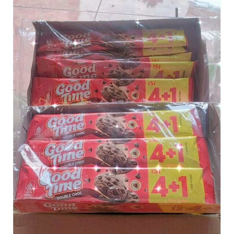 Jual Good time double choc 1 pak isi 12pc*26,5g | Shopee Indonesia