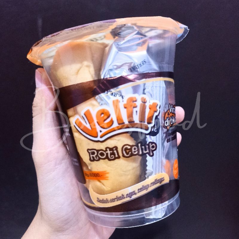 Jual Velfit Roti Celup Coklat/Velfit Roti Celup Coklat Susu Santan ...