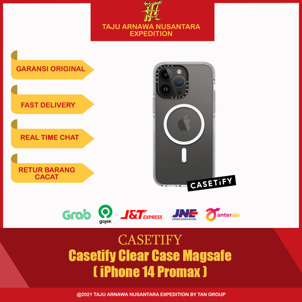 Jual Casetify Clear Case MagSafe (ORIGINAL IMPORT USA 100%) | Shopee ...