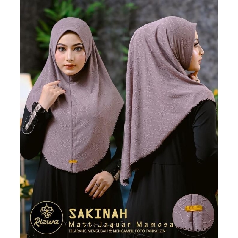 Jual JILBAB SAKINAH ORI RIZWA | Shopee Indonesia