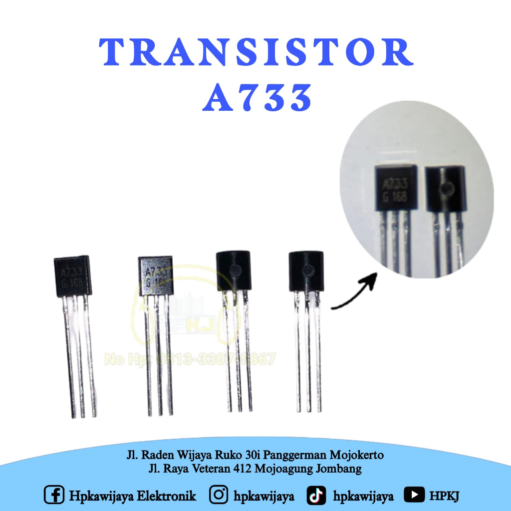Jual TRANSISTOR A733 A 733 KTA733 a733 | Shopee Indonesia