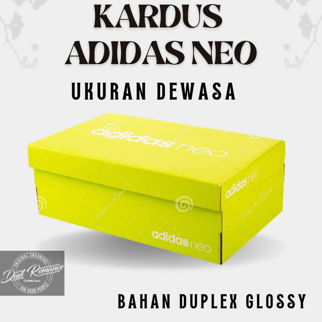Jual Dus / Kardus / Box / Inner Box / Tempat Sepatu Adidas Neo Hijau ...