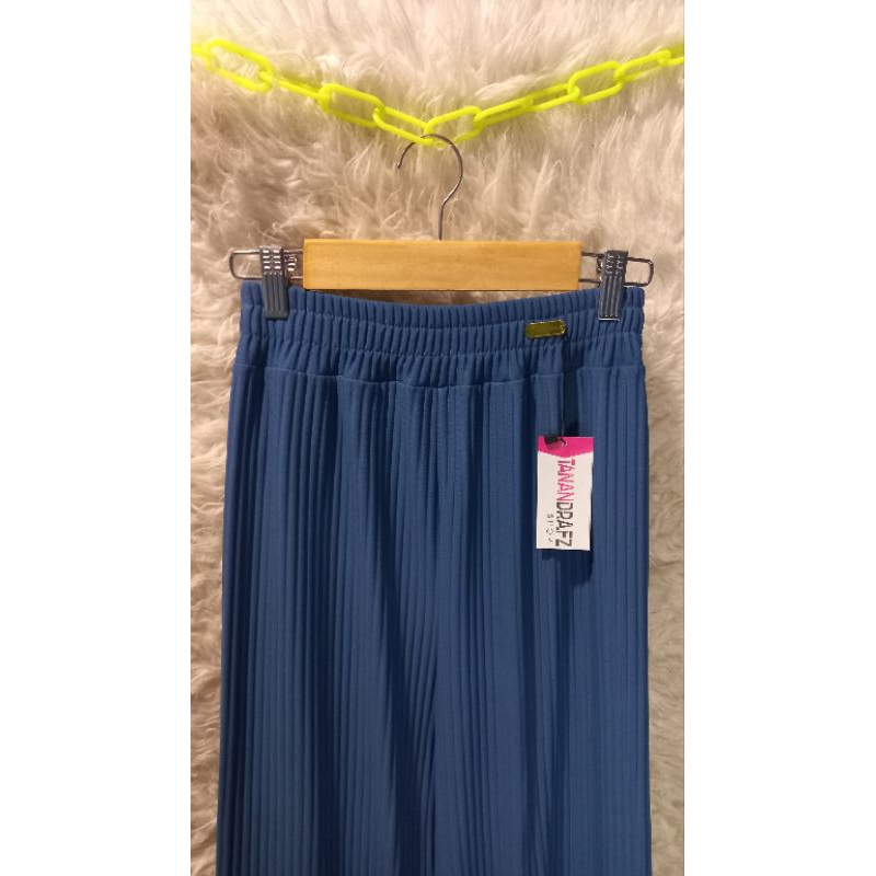 Jual kulot knit premium RIB Rajut ZARA high waist celana kulot style ...