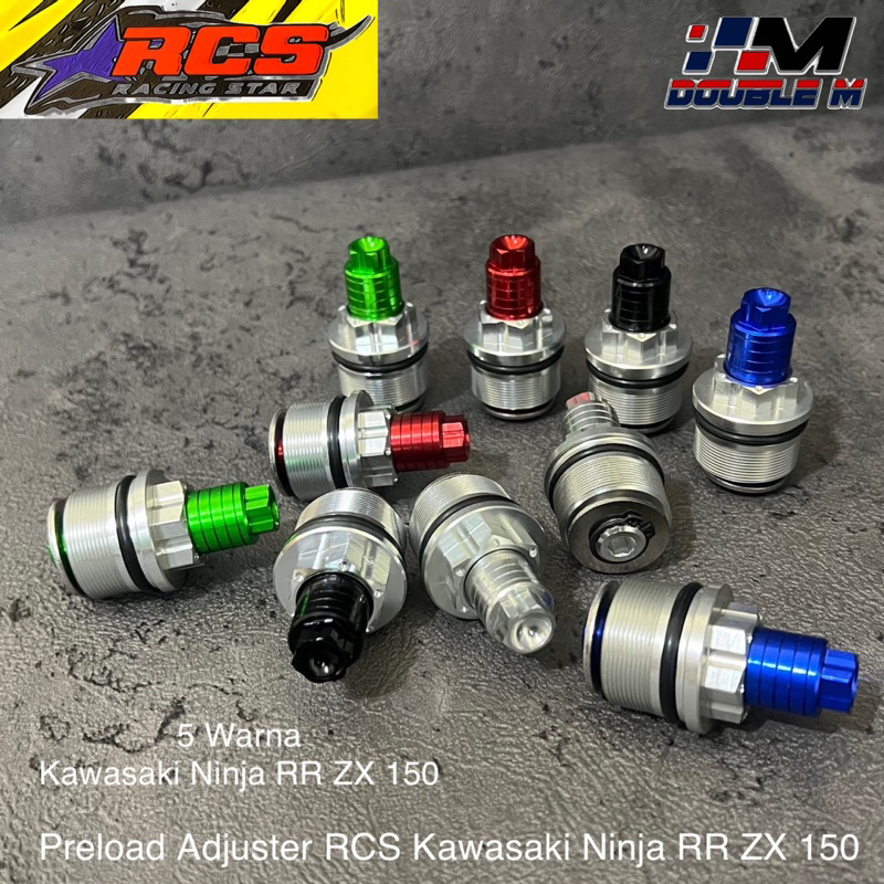 Jual Preload Stelan Shock Depan RCS Model Tyga Kawasaki Ninja RR KRR ...