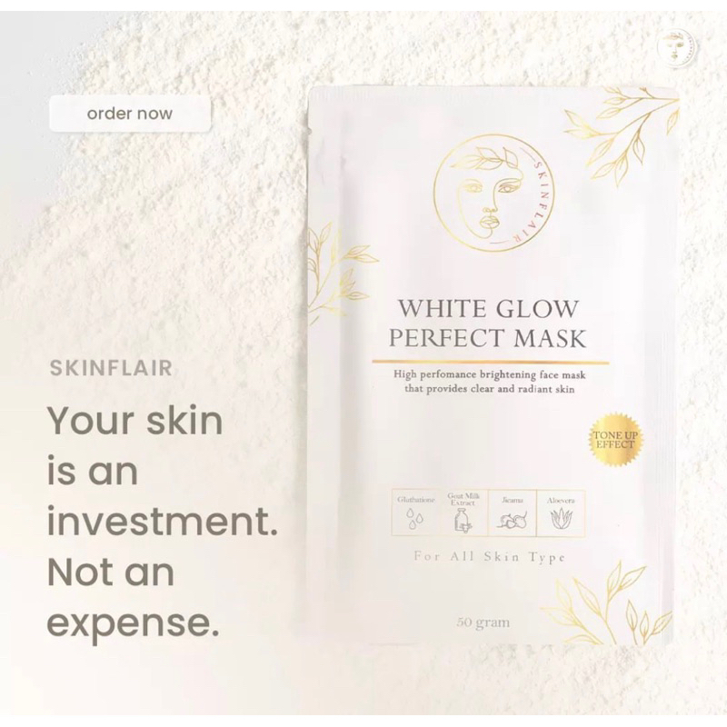 Jual White Glow Perfect Mask by @skinflair.id (Distributor Resmi Kota ...