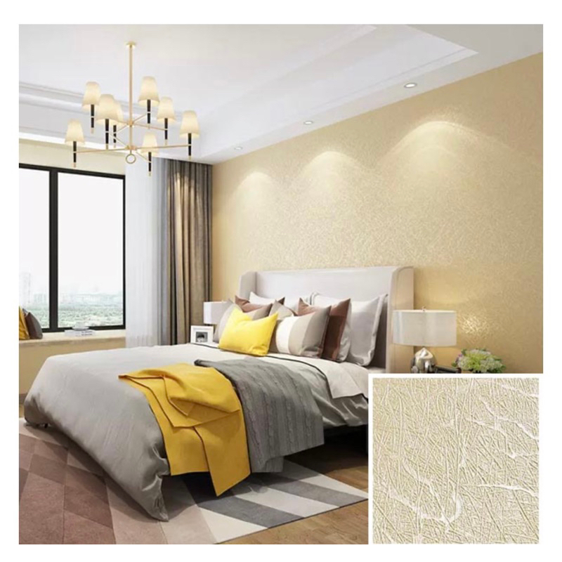 Jual Wallpaper Wallsticker Sticker Dinding Perabot Polos Serat Tekstur ...