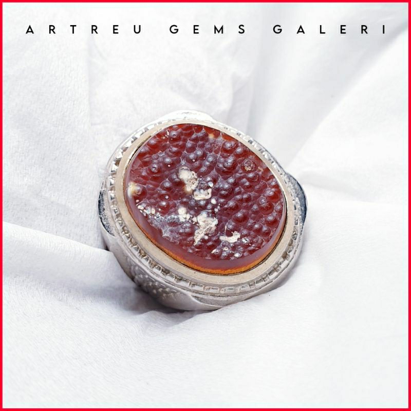 Jual Batu Fosil Unik Antik. | COD Bisa | Cincin Batu Akik Ring 5-10 ...