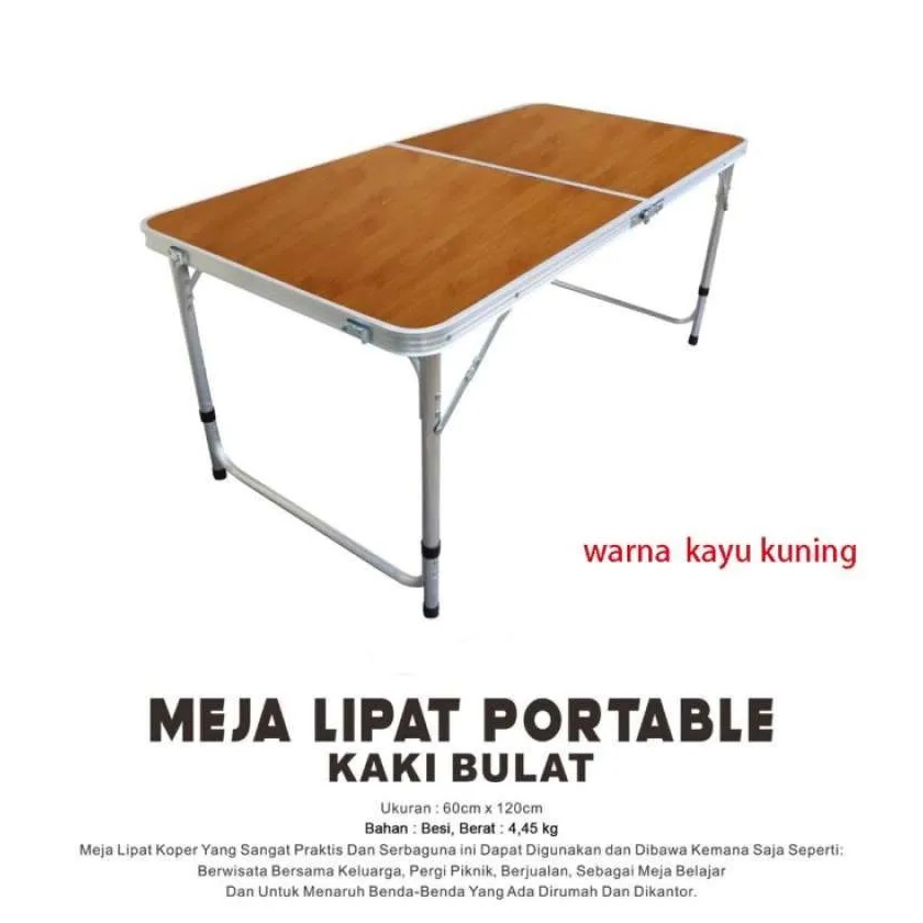 Jual MEJA LIPAT JUALAN MEJA JUALAN PORTABLE MEJA BAZAR MEJA LIPAT PORTABLE SERBAGUNA MEJA SANTAI ...