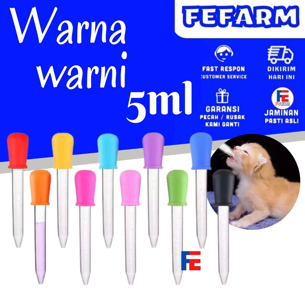Jual Pipet Tetes Hewan Minum Air Susu Perangkat Bantu Minum Air untuk ...