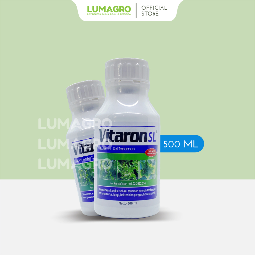Jual Pupuk Vitaron SL 500ML Memenuhi Kebutuhan Unsur Mikro | Shopee ...