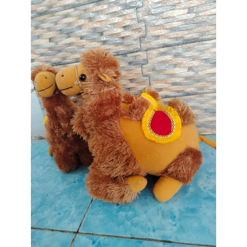 Jual Boneka unta oleh-oleh jema'ah haji ukuran 35cm size m | Shopee ...
