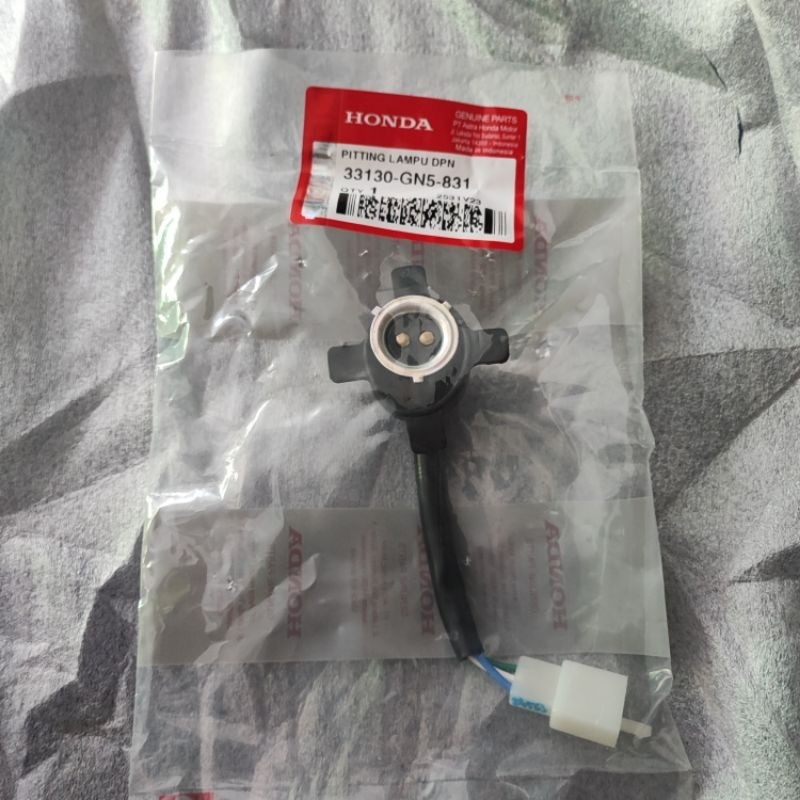 Jual Fitting Pitting Soket Cop Lampu Depan AHM GN5 Grand Supra Vario ...