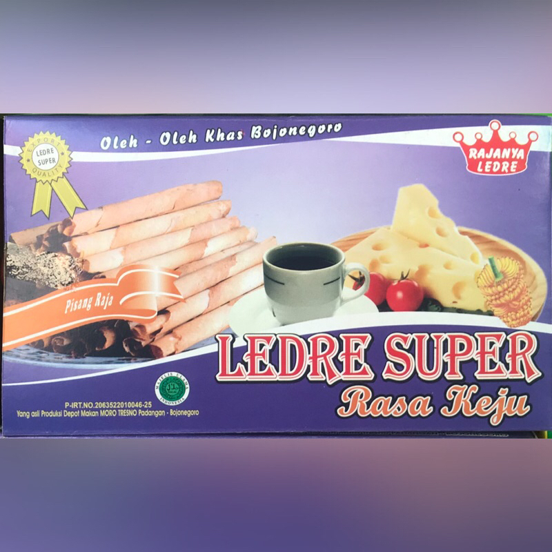 Jual LEDRE SUPER Pisang Raja Makanan Ringan Khas Bojonegoro 200 gr ...