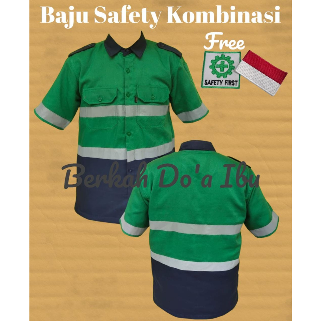 Jual Kemeja Wearpack Atasan Lengan Pendek/ Baju safety APD K3 Original ... Jual Kemeja Wearpack Atasan Lengan Pendek/ Baju safety APD K3 Original ...