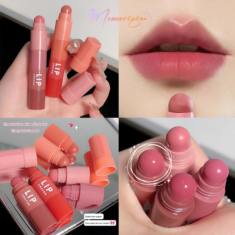 Jual COD&Ready CAPPUVINI Lipstik Krayon 4 Warna Lipstick Crayon Matte ...