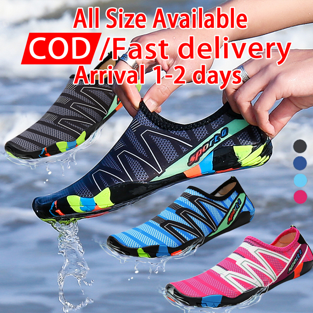 Jual Sepatu Pantai / Water Shoes / Diving / Snorkling / Unisex / Anti ...