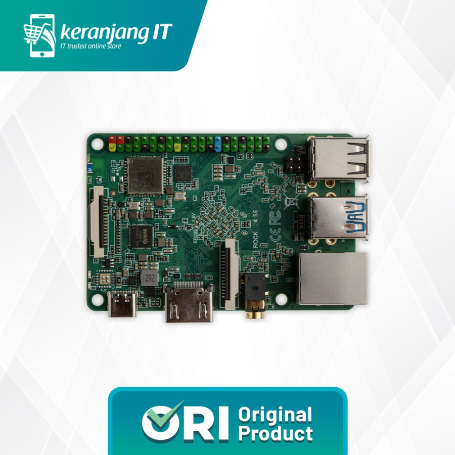 Jual Radxa ROCK 4 SE SBC RK3399-T 4GB LPDDR4 RAM Raspberry Pi ...