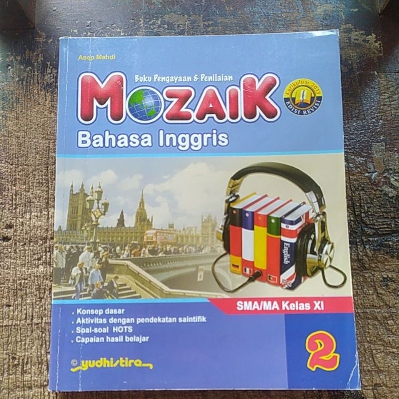 Jual Buku Mozaik bahasa Inggris untuk SMA MA kelas 2 (original ...