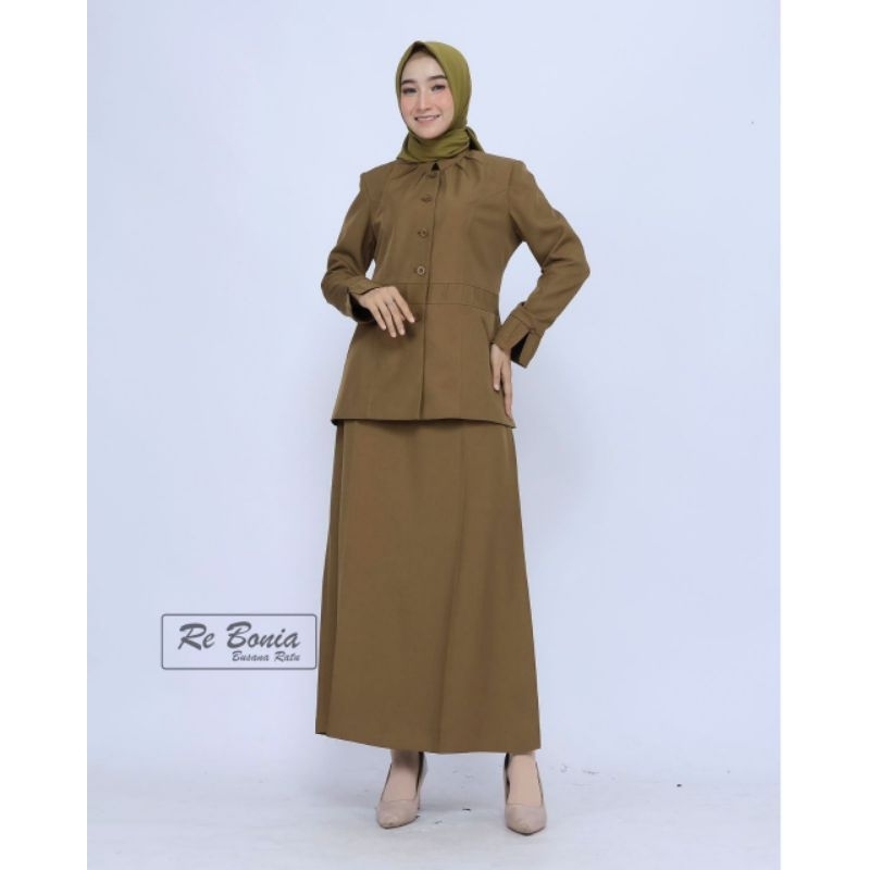 Jual blazer wanita seragam dinas Pemda baju Pemda seragam khaki seragam kerja kantor pns ...