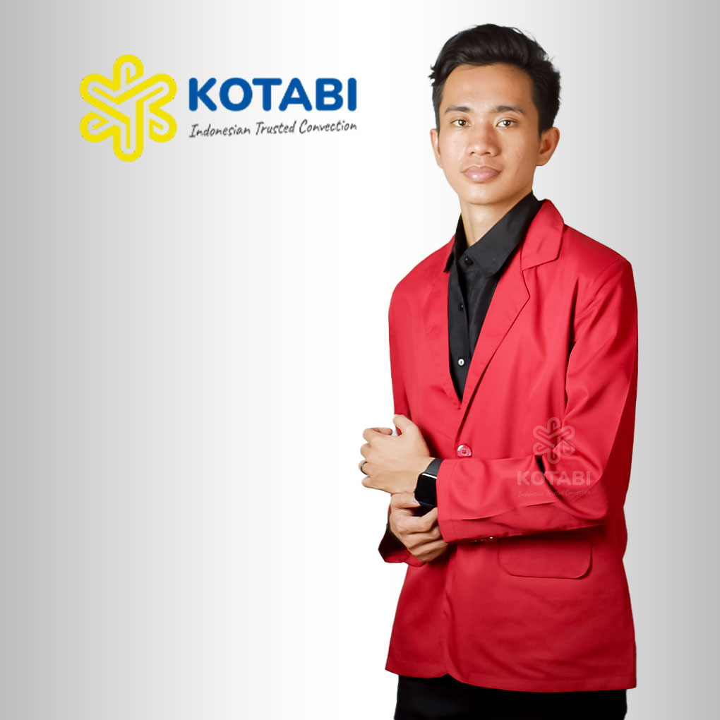 Jual Jas Almamater Merah Maroon,sekolah,OSIS,Kampus,Pondok Pesantren ...