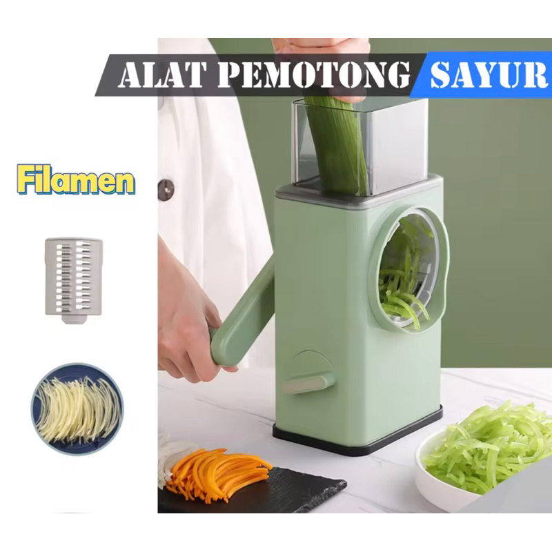 Jual alat pemotong sayuran dan buah serbaguna PREMIUM / parutan sayur ...