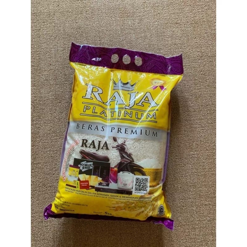 Jual beras raja platinum 5kg | Shopee Indonesia