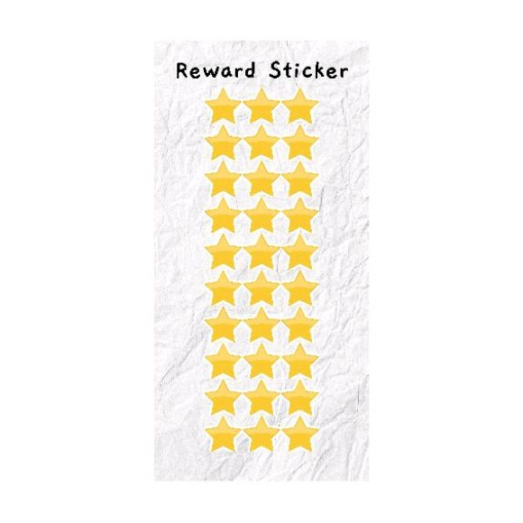 Jual Stiker Reward Bintang isi 30 | Shopee Indonesia