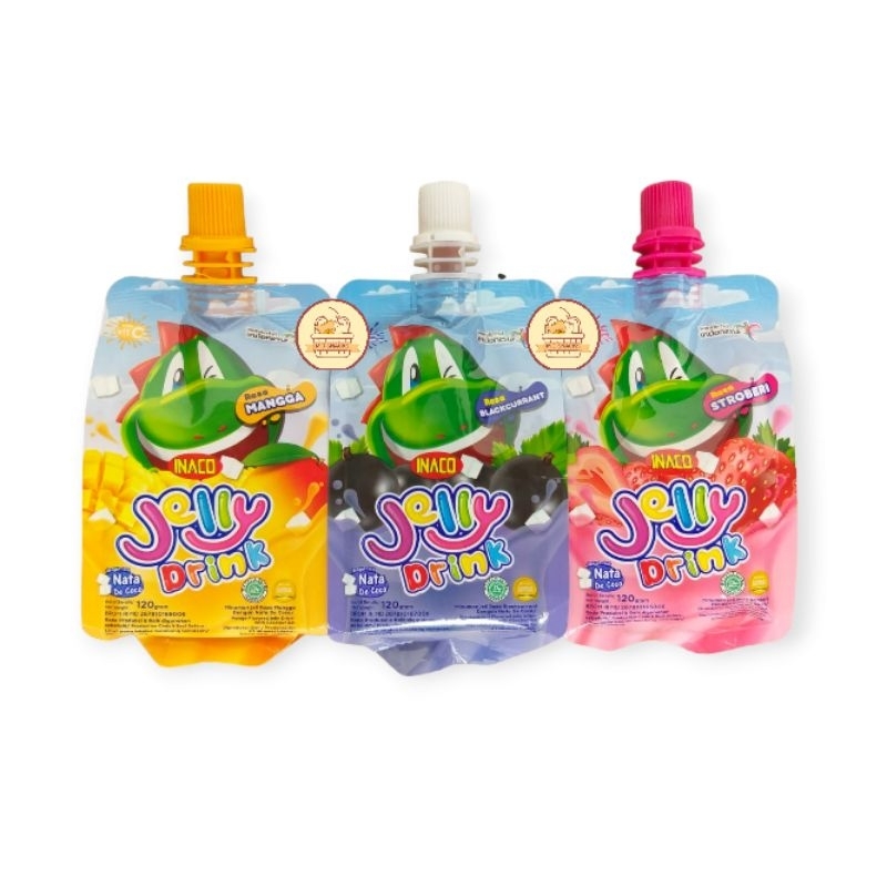 Jual Inaco Jelly drink 120gr - Minuman Jelly manis Enak Segar | Shopee ...