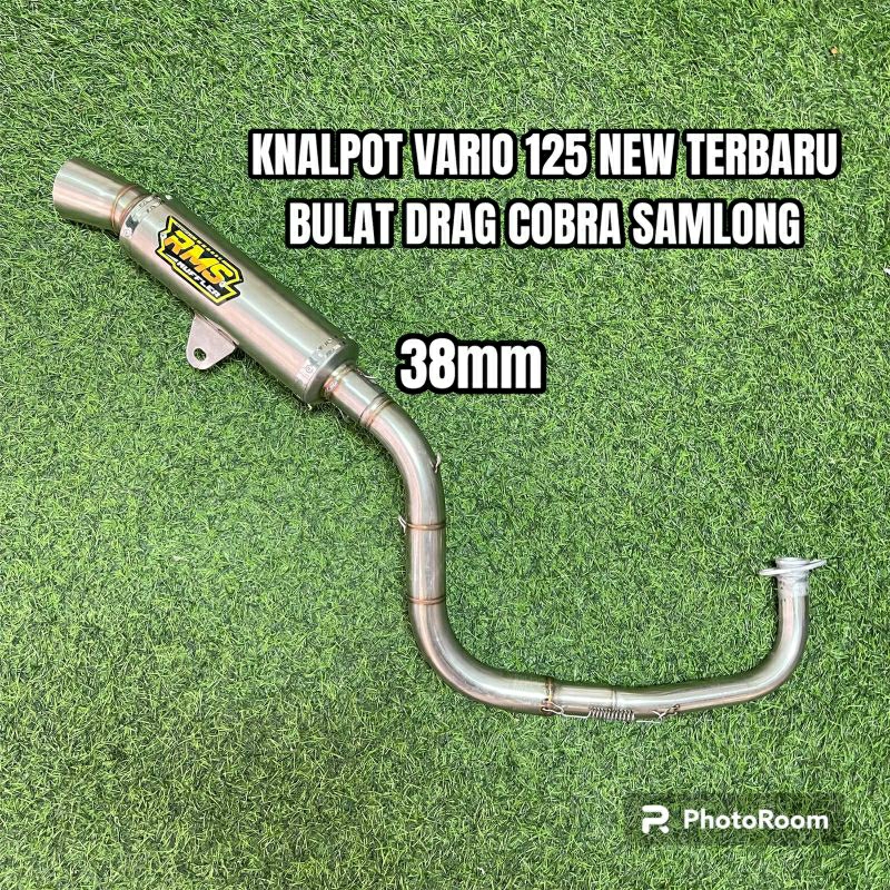 Jual Knalpot vario 125 terbaru cobra samlong rms muffler original ...