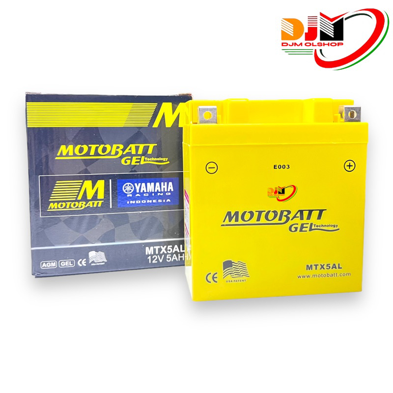 Jual Aki Kering Motobatt MTX5AL Mio Sporty / Jupiter mx old | Shopee Indonesia