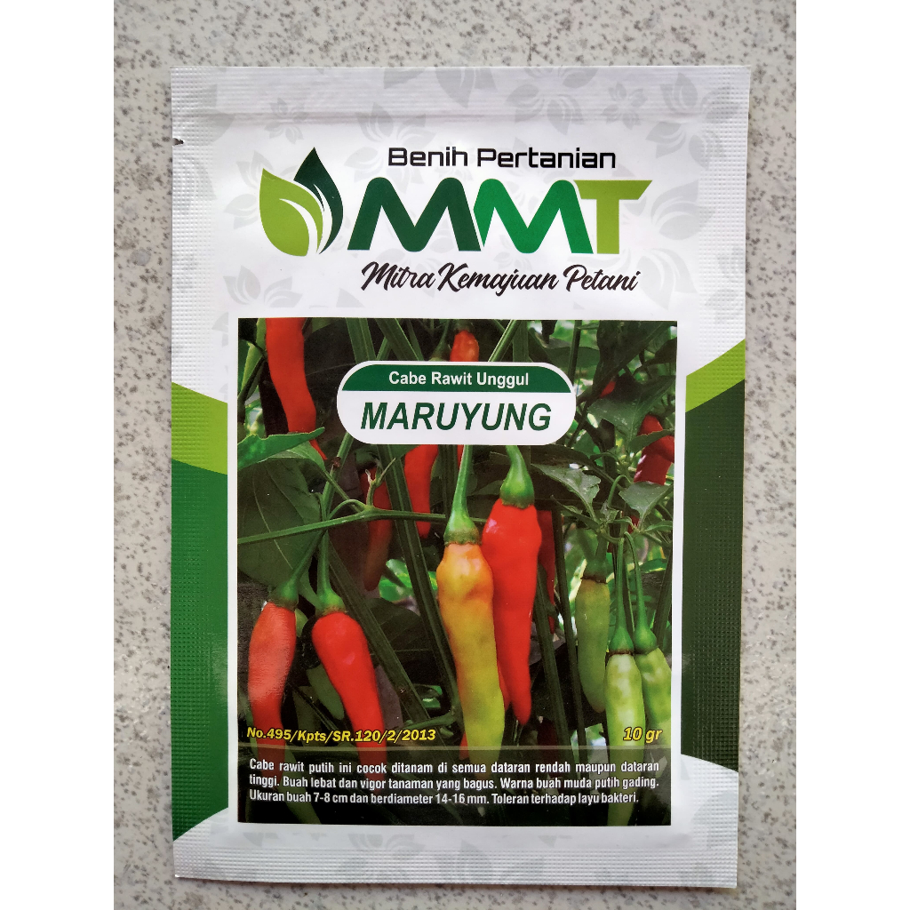 Jual Benih Cabe MARUYUNG MMT SEED 10 Gram - Bibit Cabe Rawit MARUYUNG ...