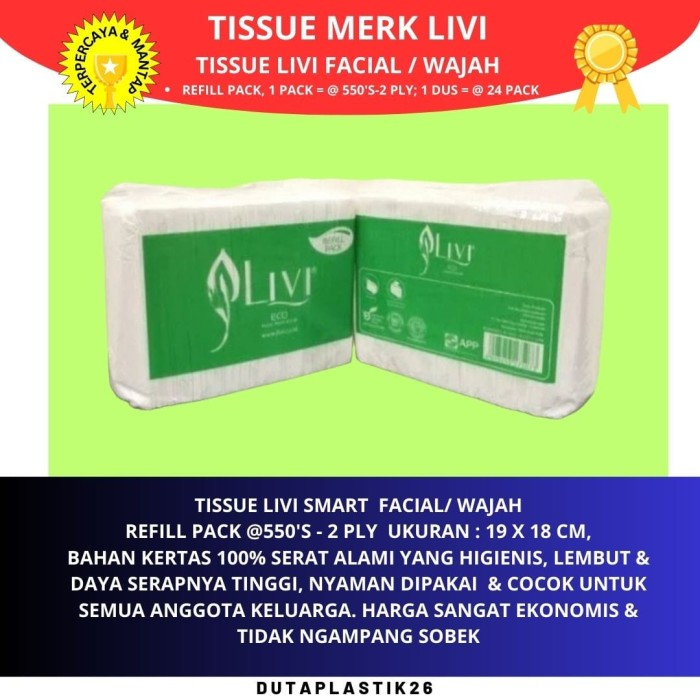 Jual Tissue Merk Livi Berbagai Varian | Shopee Indonesia