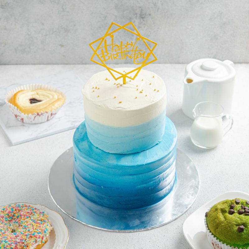 Jual Cake 2 tier ekonomis premium enak murah ukuran 12 dan 16 cm ...