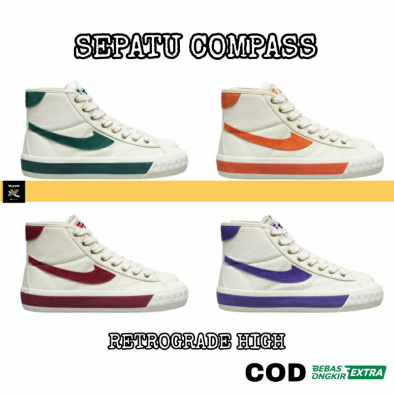 Jual [NEW RELEASED 100% ORIGINAL] SEPATU COMPASS SEASONAL CRÈME EDITION ...