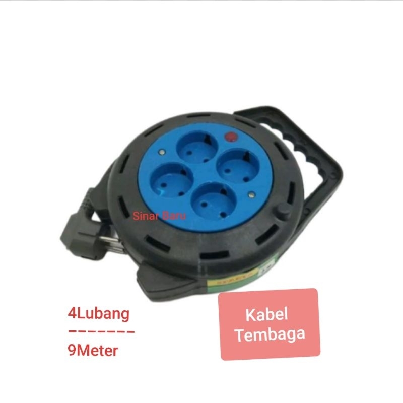 Jual Box Kabel Roll Sparta Colokan 4Lubang 9Meter Tipe-15 Stop Kontak ...