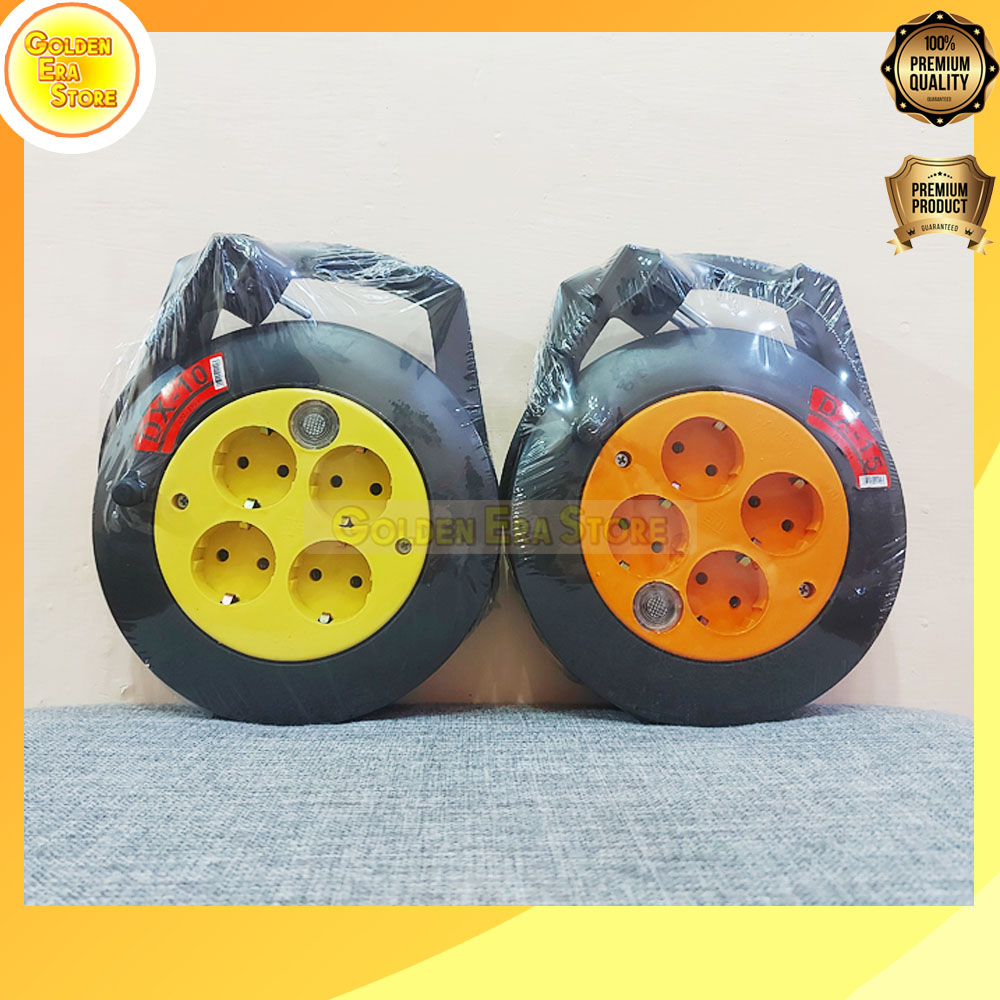 Jual Kabel Roll Box Warna DX-10 dan Dx-15 4 Lubang + Lampu Indikator ...