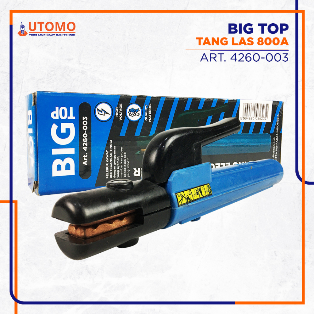 Jual BIG TOP Tang Las 800A / Stang Las Listrik (4260-003) | Shopee ...