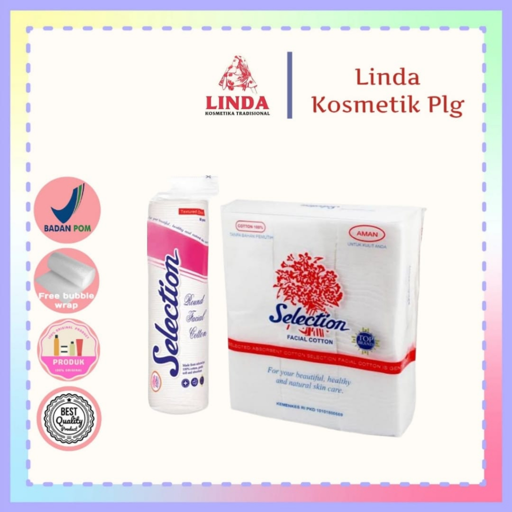 Jual KAPAS SELECTION FACIAL COTTON / KAPAS WAJAH SELECTION | Shopee ...